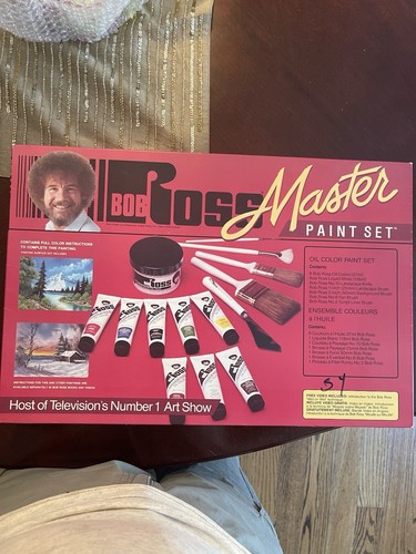 Bob Ross Master Paint Set Joy of painting New/w DVD | eBay