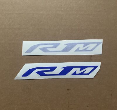 Motorcycle Decals R1M Stickers X2 | eBay