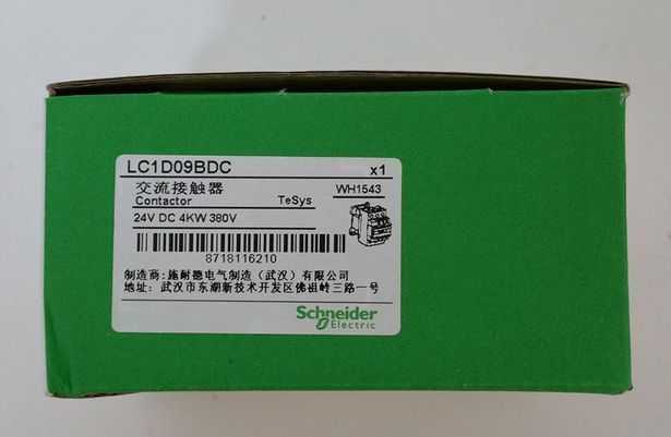 Schneider LC1D09BDC Lc1-d09bdc Contactor DC 24v for sale online | eBay