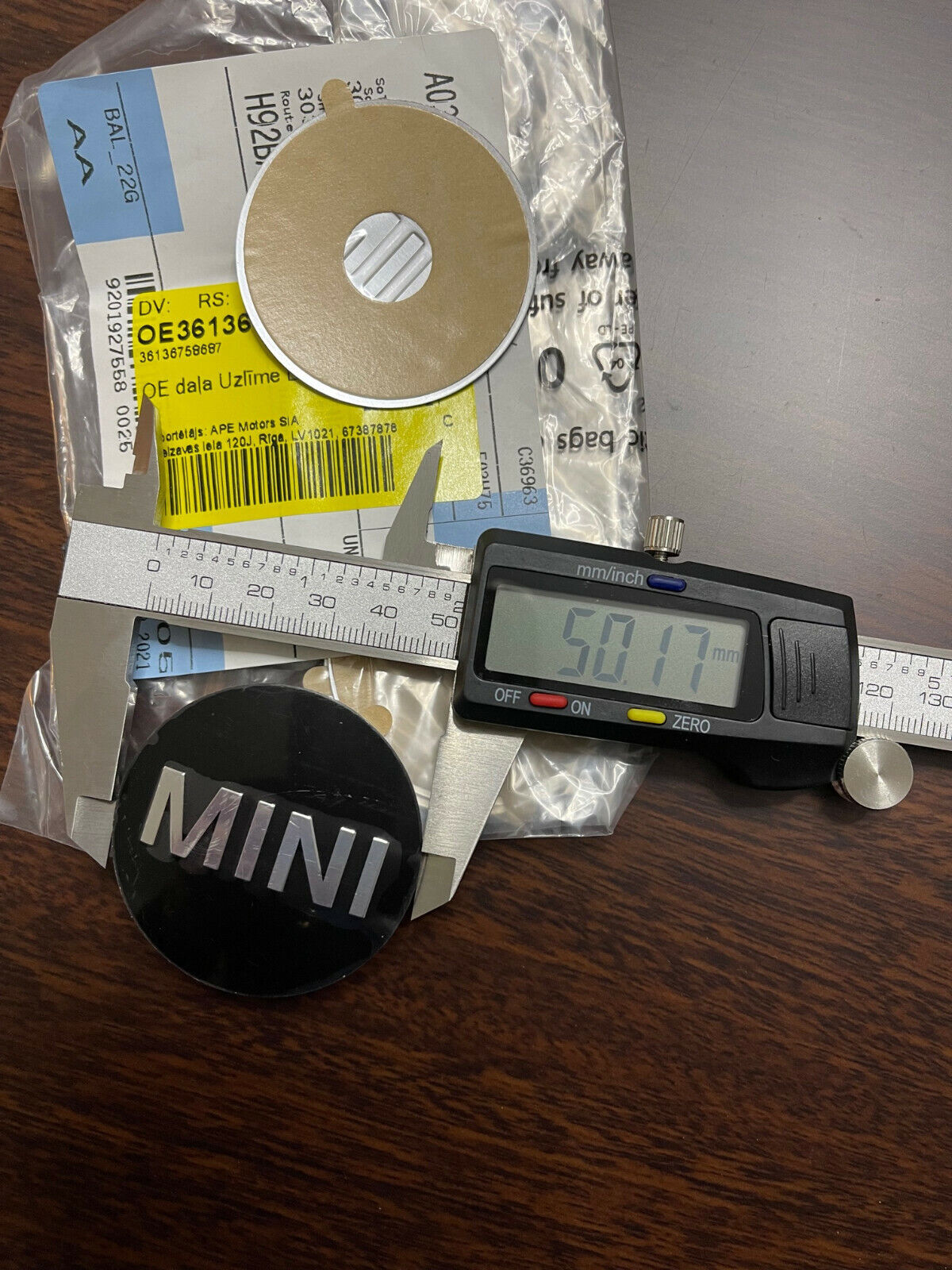 2 Pair MINI 54mm Black Emblem COOPER Wheel Hub Center Caps Cover Badge ...