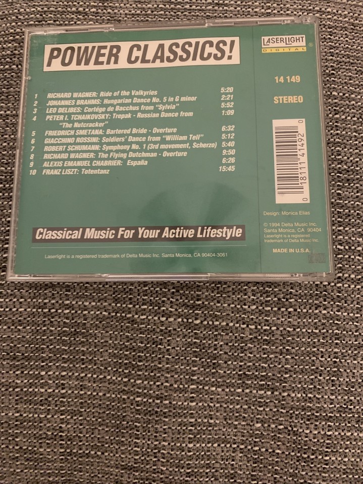 Power Classics! Classical Music for Your Active Lifestyle, Vol. 3 (CD ...