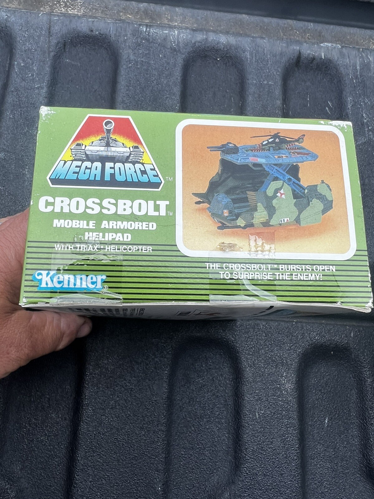 Vintage 1989 Kenner Mega Force TRIAX Army CROSSBOLT Mobile Armored ...