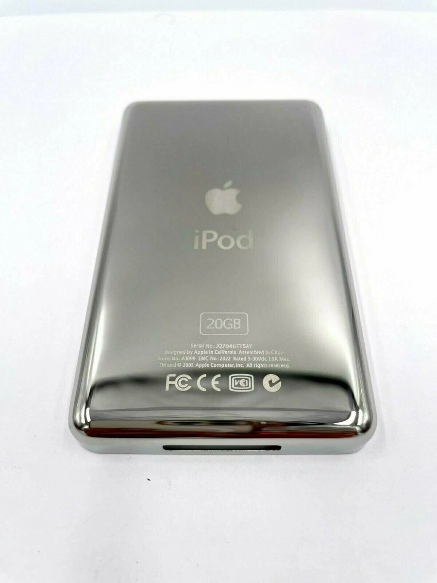 Ipod Classic Silver Back