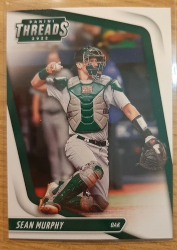 2022 PANINI CHRONICLES THREADS SEAN MURPHY #21 OAKLAND ATHLETICS | eBay