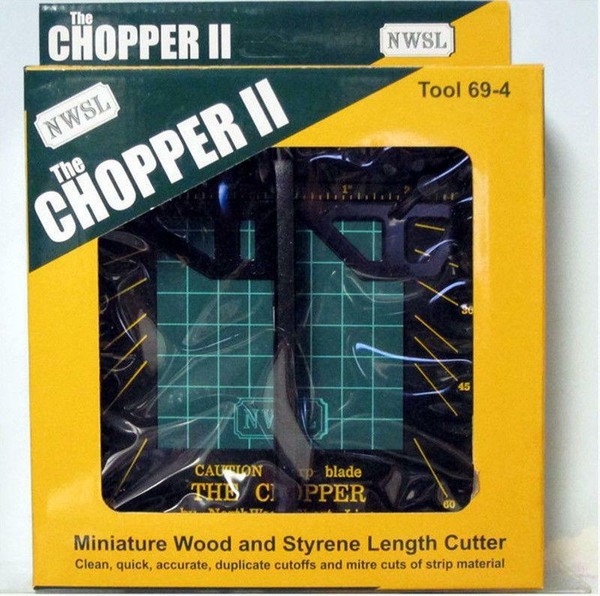 NWSL 69-4 The Chopper II Miniature Wood & Styrene Length Cutter Tool ...