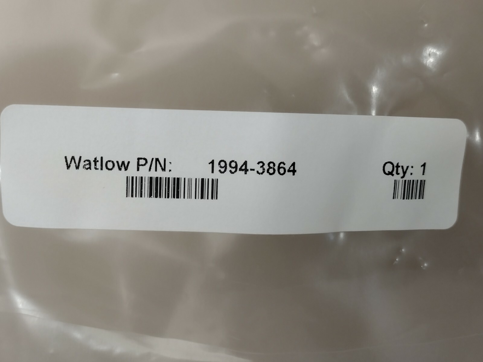 Watlow Heater Valve w/Probe WCSH-0240-0000, 1994-3864, E43684, 40 Watts ...