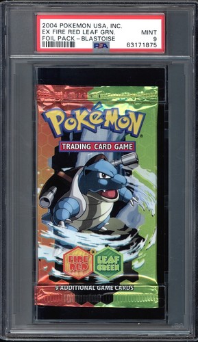 Pokemon Fire Red Leaf Green Blastoise Graded Pack PSA 9 #63171875 | eBay