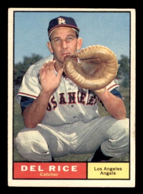 1961 Topps Baseball #448 Del Rice EX *e1 | eBay