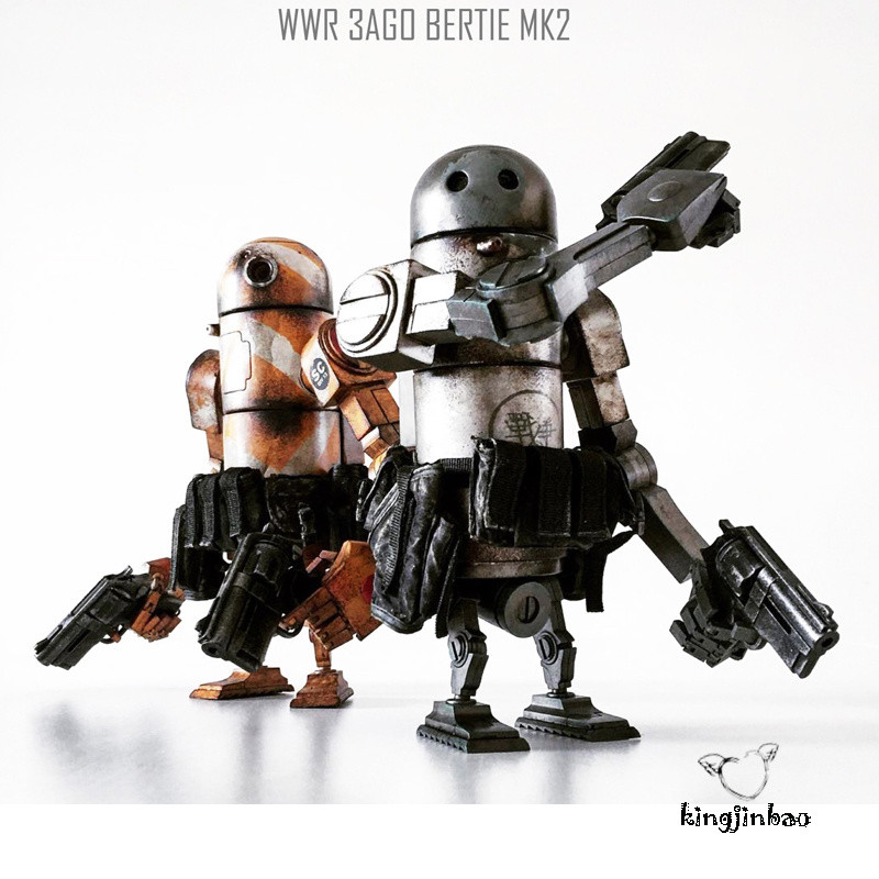 ThreeA 3A TOYS GO Sandcrab Bertie World War Robot WWR World of BERTIE ...