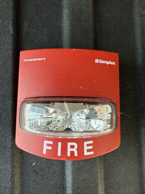 Simplex 4904-9169 Fire Alarm Strobe 75 Candela, Red | eBay