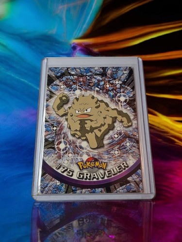 Pokemon Card - Geodude #74 - Topps Series 1 - Black Logo | eBay