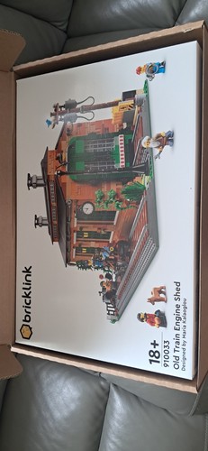 Lego Old Train Engine Shed Bricklink Designer Program - New & Sealed ...