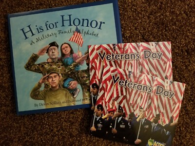"H is for Honor: A Military Family Alphabet" by Devin Scillian HC ...