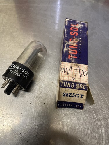 Tung-Sol TS 35Z5GT Half Wave Rectifier Electron Tube | eBay