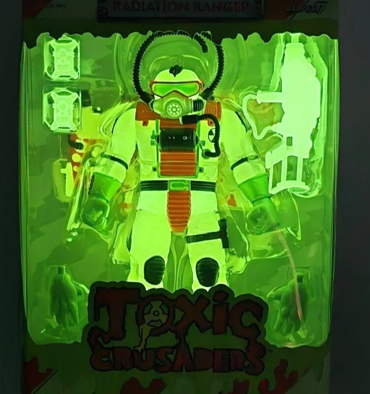 Radiation Ranger GITD (Super7 Ultimates Toxic Crusaders) NYCC 23 BRAND ...
