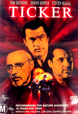 Ticker : Steven Seagal : NEW DVD : Region 4 *Rare OOP* 3259190253490 | eBay