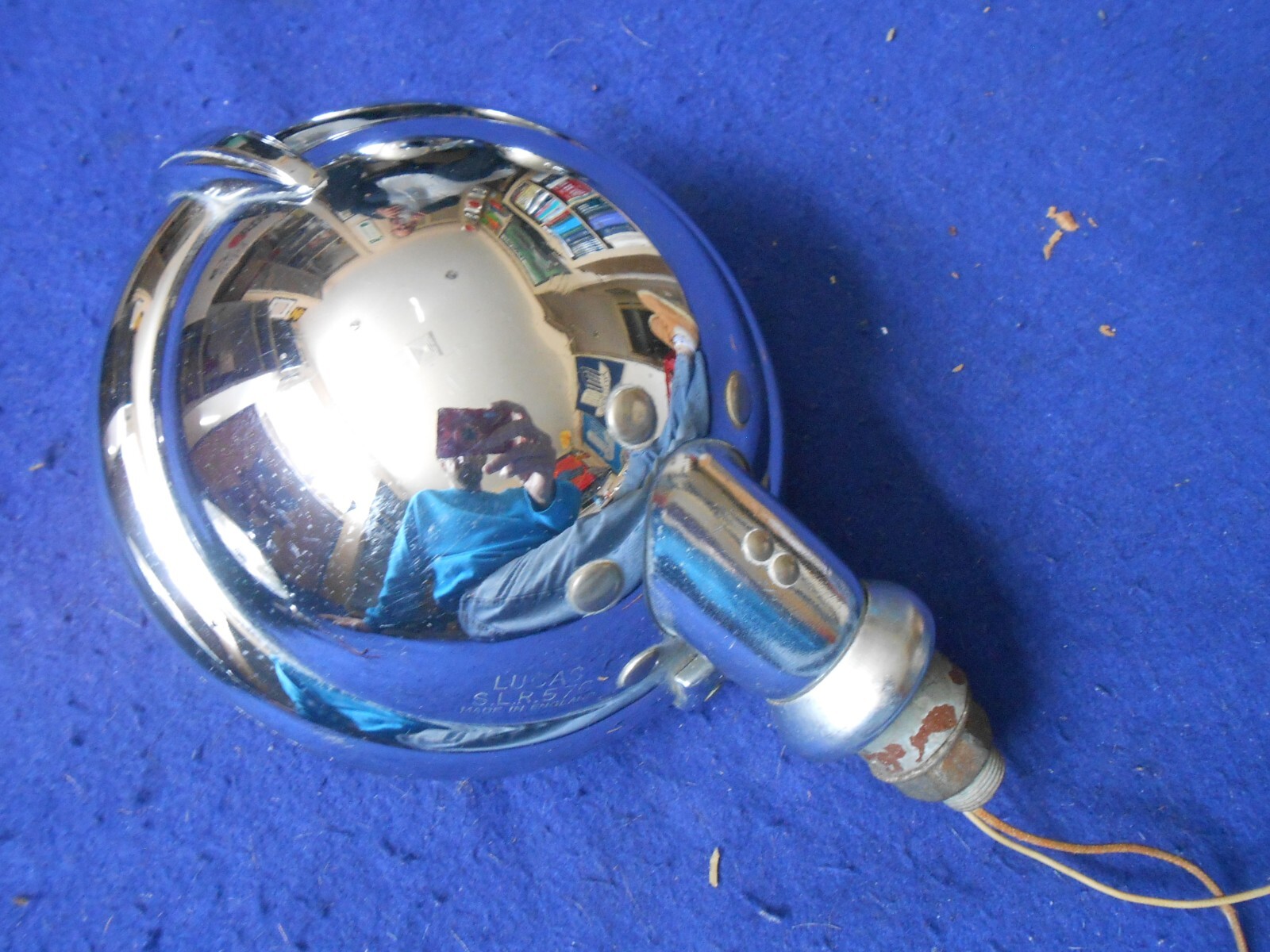 Original Lucas SLR576 and SFT576 Lamp Pair Jaguar TR MG Austin Healey ...