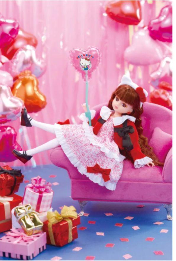 Takara Tomy Licca-chan Photogenic Licca Hello Kitty 50th Anniversary ...