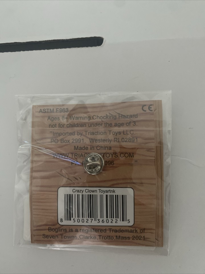 Boglins Dark Lords Exclusive Collector Pin | Crazy Clown | eBay