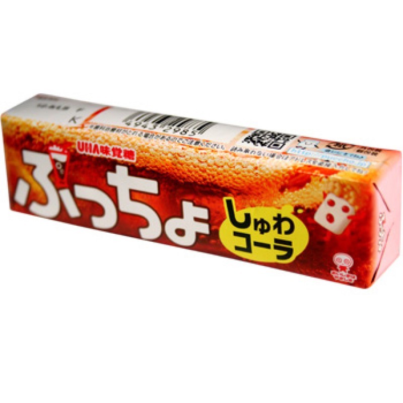 UHA Puccho Puchao Chewy Candy 1.76oz Cola Ramune Soda Grape Melon Mango ...