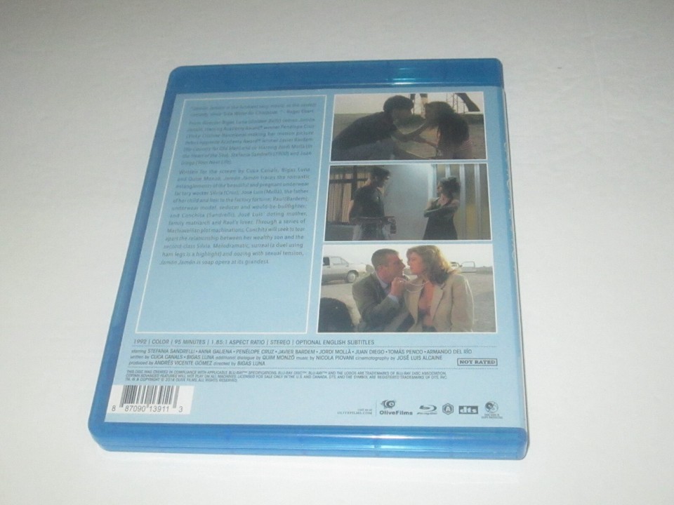 Jamón Jamón Blu-ray Penelope Cruz Javier Bardem Stefania Sandrelli ...