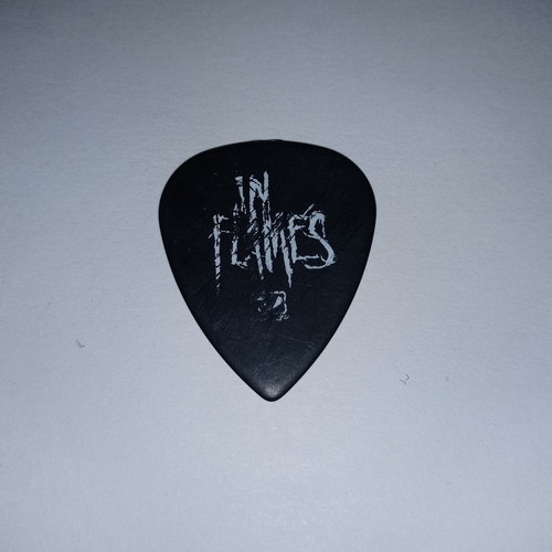 IN FLAMES Band Logo Milwaukee Metal Fest 2024 Stage Used GUITAR PICK | eBay