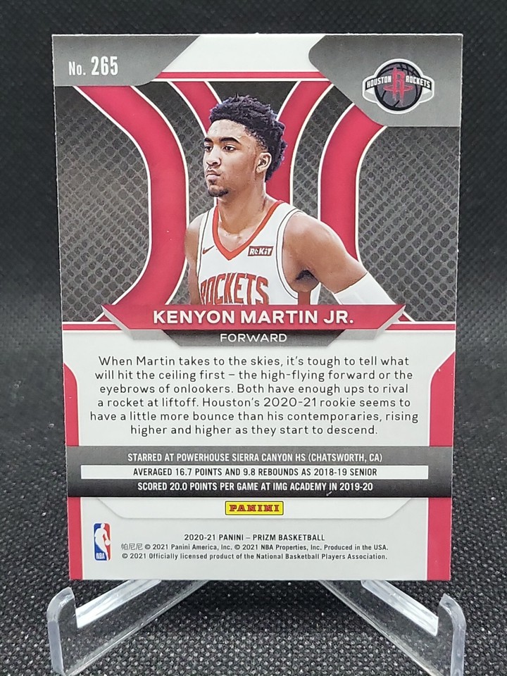 2020-21 Panini Prizm NBA Kenyon Martin Jr. Base Rookie RC #265 | eBay