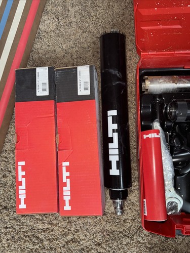 Hilti DD 110-W Hand Held Dry/Wet Diamond Core Drill, Bits, Case Works ...