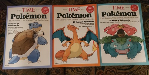 TIME Pokemon 151 Magazine 2025 Paperbac 1999 Vintage Blastoise ...