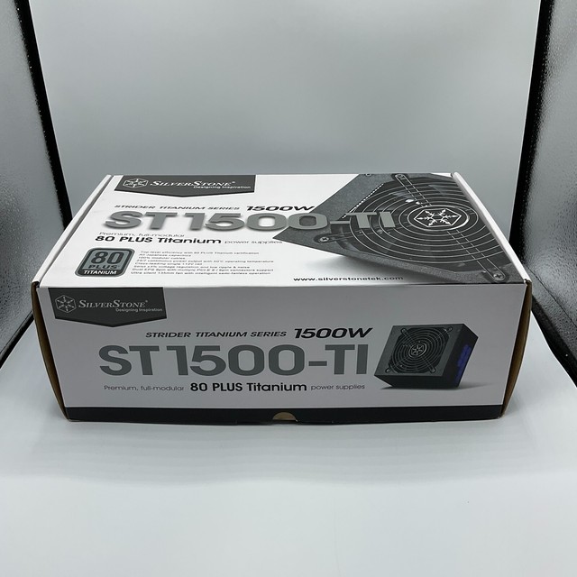 Silverstone PS-ST1500-TI 1500W Power Supply - Black for sale online | eBay