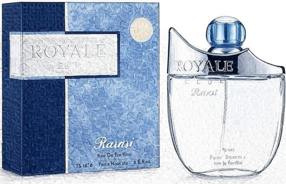 Rasasi Royale Blue Perfume for Men 2.5 oz (75ml) Eau De Parfum– Long ...