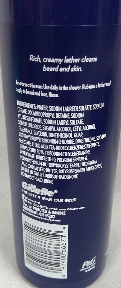 Enrich By Gillette All In One Beard & Face Wash 4 Bottles & 1 ...