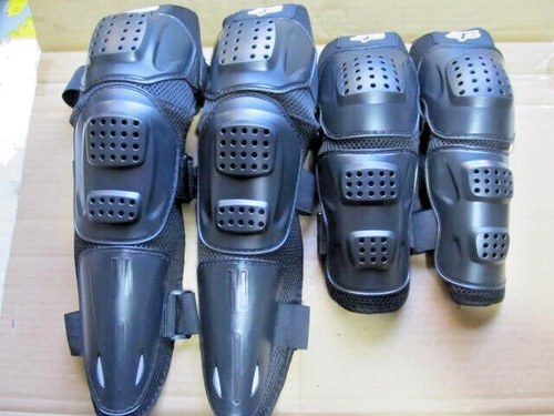 MX Motocross Motor cross knee elbow armour pads adult dirt bike racing ...