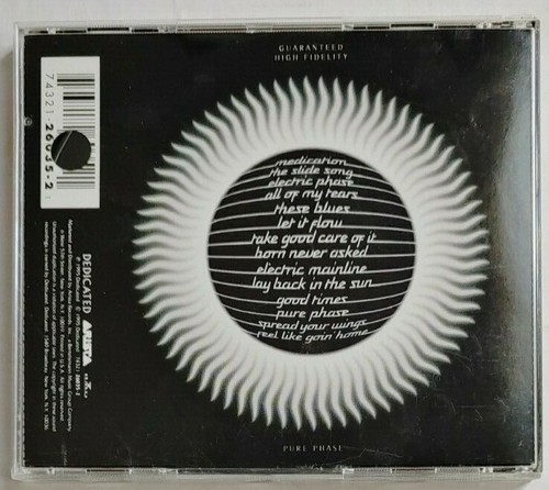 SPIRITUALIZED Pure Phase CD Dedicated Arista Records 1995 Very Good ...