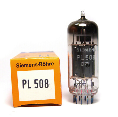 Vintage Siemens PL508 Philips EL508 17KW6, Beam Power Vacuum Tube, TV ...