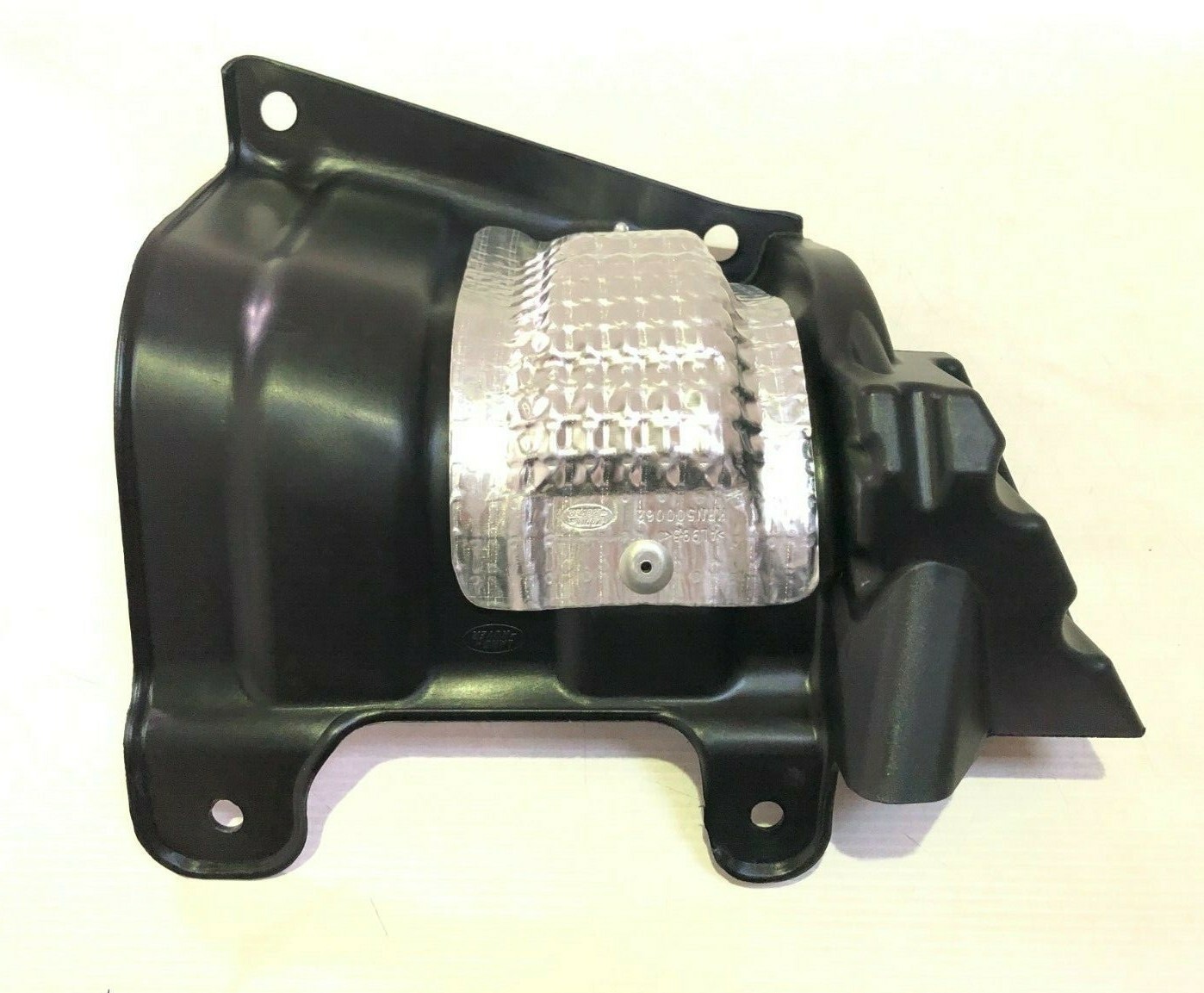 エンジンカバー グロスブラックエンジン保護キャップカバートリムレンジローバーL405 2013-2017 Gloss Black Engine ...