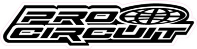 Pro Circuit MX Dirt Bike Logo Vinyl Bumper Sticker Window Decal ...