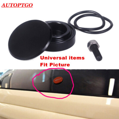 Black Car Suv Rear Windshield Wiper Delete Insert Cap Wipers Hole Cover ...