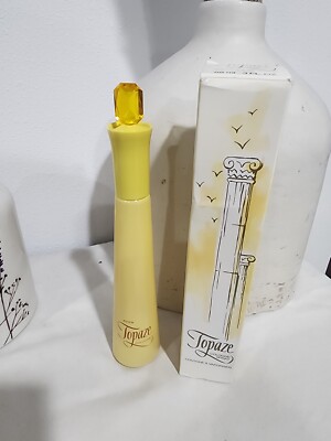 Avon Topaze Cologne Spray 3 fl oz Tall Bottle Original Box NIB 1990 ...