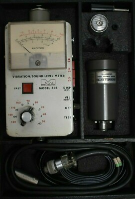 IRD Mechanalysis Model 308 Vibration/Sound Level Meter [Ref B] | eBay