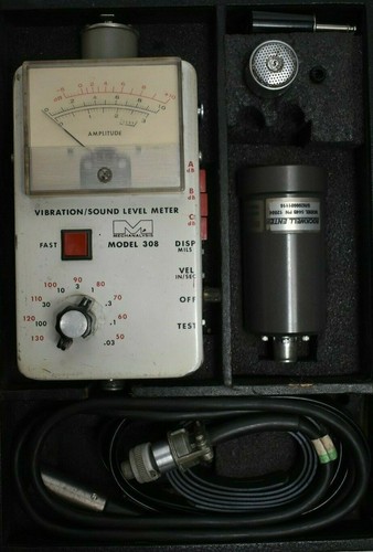 IRD Mechanalysis Model 308 Vibration/Sound Level Meter [Ref B] | eBay