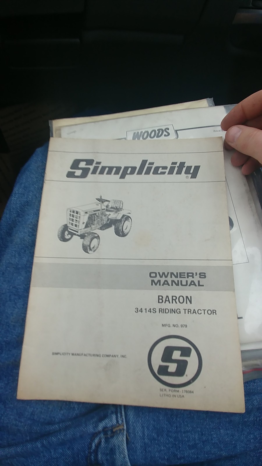 Simplicity operators Manual Baron 3414S 6500 6100 6200 3100 7100 7016H ...