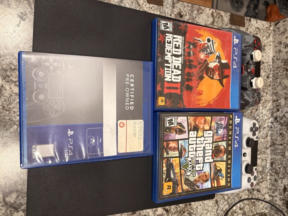 Sony PlayStation 4 Pro 1TB Game Console - Jet Black 711719513605| eBay