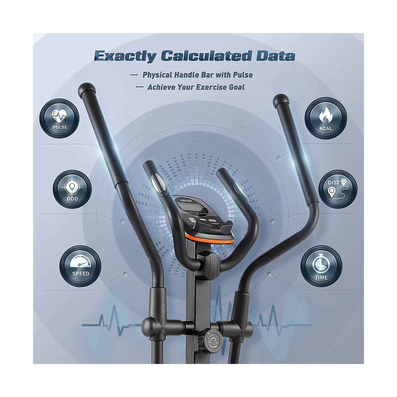 Niceday Elliptical Machine, Cross Trainer with Hyper-Quiet Magnetic ...