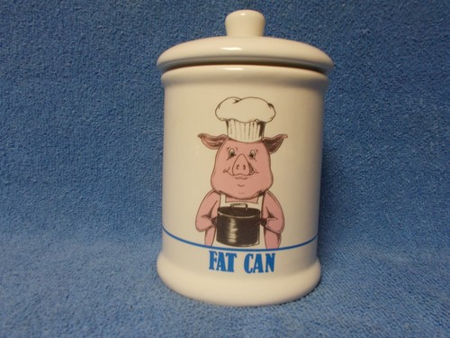 Pre-Vintage 1989 Bandwagon Ceramic Fat Can | eBay