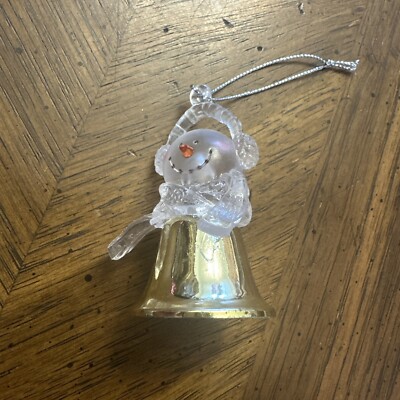 Snowman Bell Ornaments | eBay