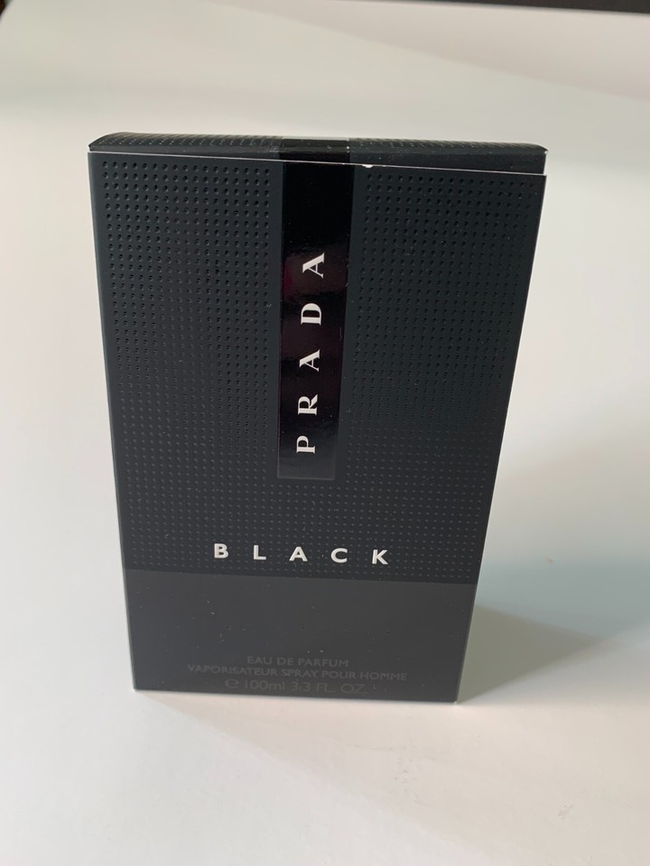Prada Luna Rossa Black 3.3 oz/100 ml Eau de Parfum Spray for Men MADE ...