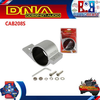 DNA CAB208S 66mm-71mm Wrap Around Bull Bar Bracket - Silver | eBay