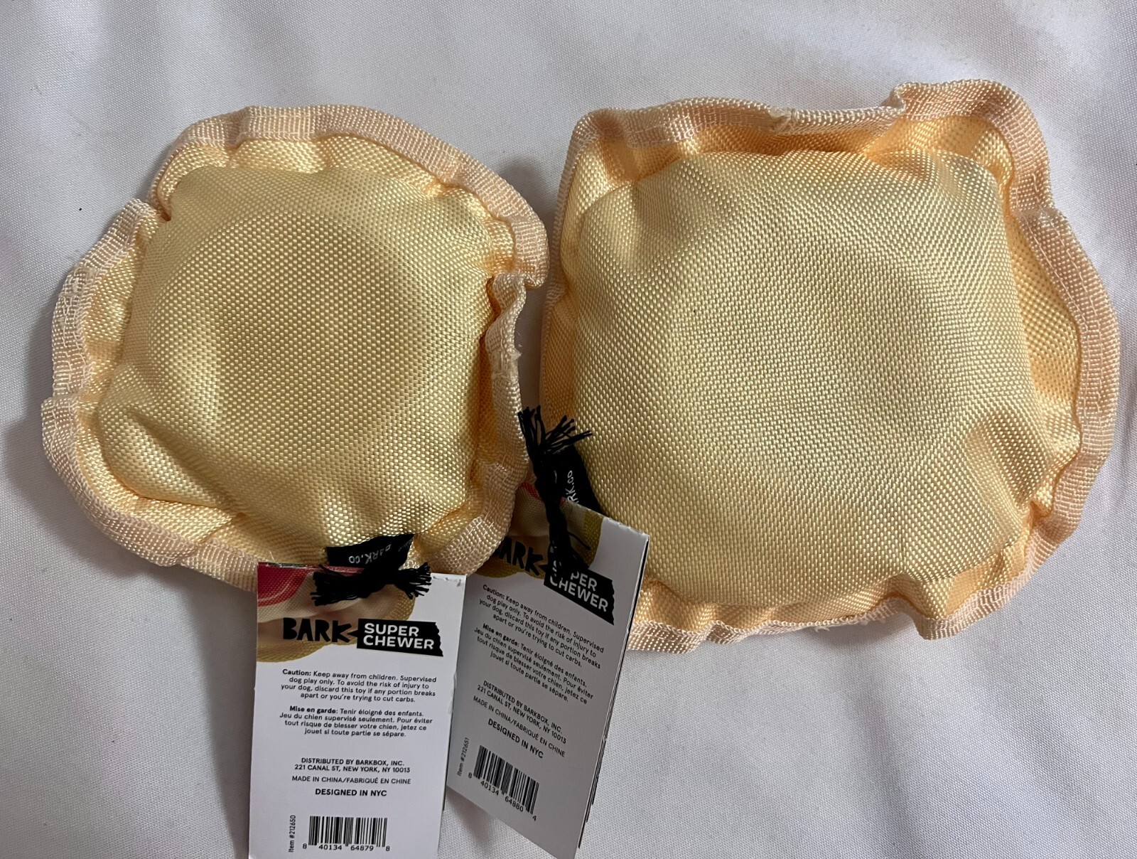 Bark Box Smushroom Ravioli Rip Reveal Super Chewer Dog Toy | eBay