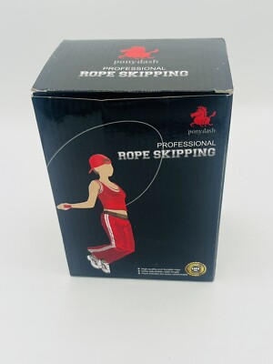 Pony Dash Professional Rope Skipping (2) Adjustable Jump Ropes And ...